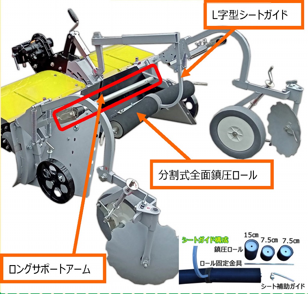 NEW! ダブル可変整形ロータリシリーズ - 株式会社アグリアタッチ研究所